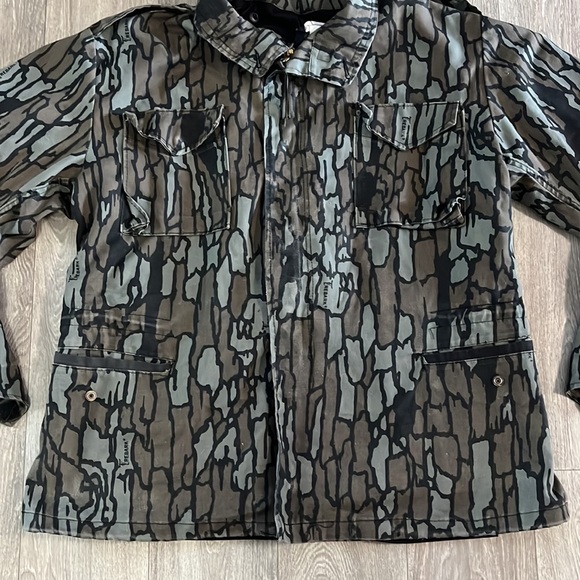 Jackets & Coats | M65 Tree Bark Pattern Field Jacket Mens Sz L As Is ...